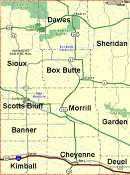 Nebraska Information / Counties